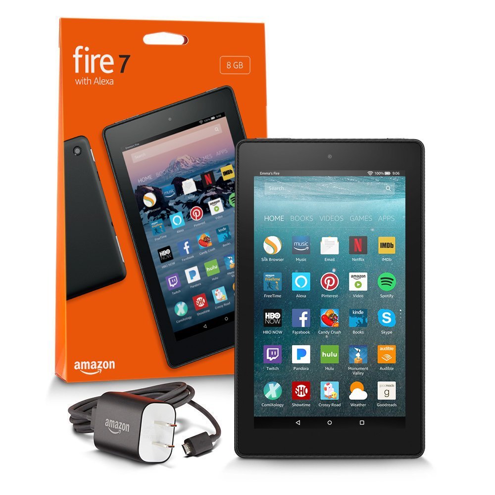 Amazon Fire 7th Gen SR043KL 7" With Alexa 16GB - Black Refurbished – IT ...